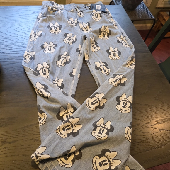 Disney | Jeans | Disney Minnie Mouse Cakeworthy Wide Leg Jeans | Poshmark
